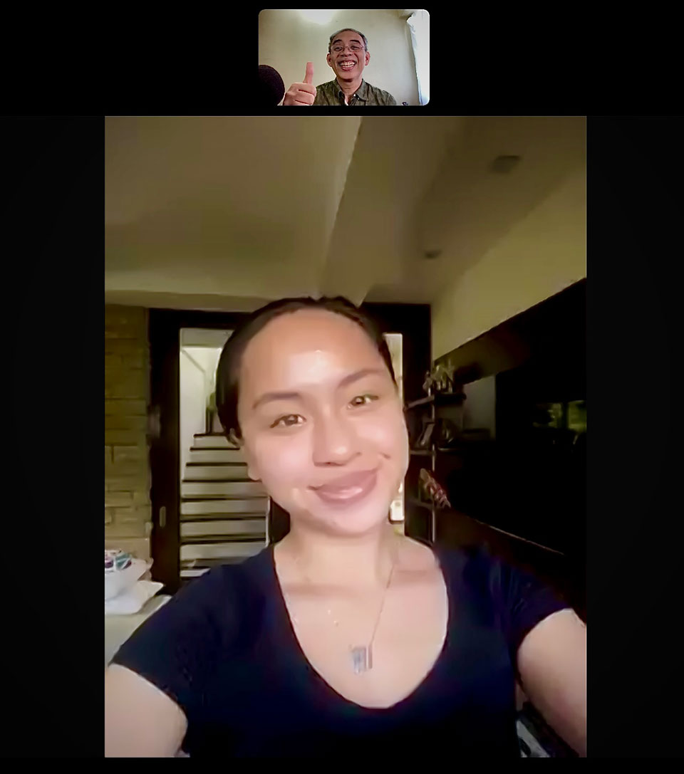 Artist Circle talents Misha Fabian & Prince Keino at Singer Studio - Jojo Acosta's Singer Studio