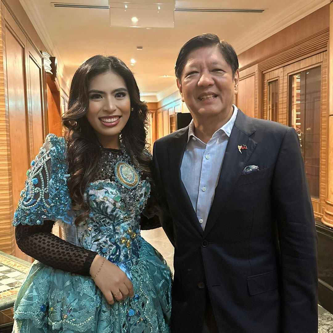 Yazmin Aziz serenades Philippines President Marcos Jr. in a state visit ...
