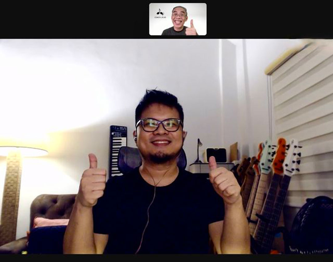 "Learned a lot from first lesson!", says Paul Yap of UDD (Up Dharma Down) - Jojo Acosta's Singer ...