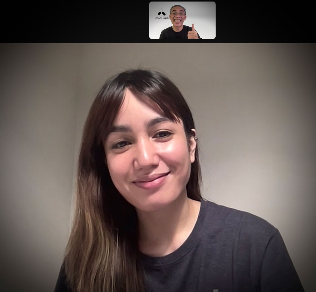 IMAGO lead singer Kurei at the Singer Studio - Jojo Acosta's Singer Studio