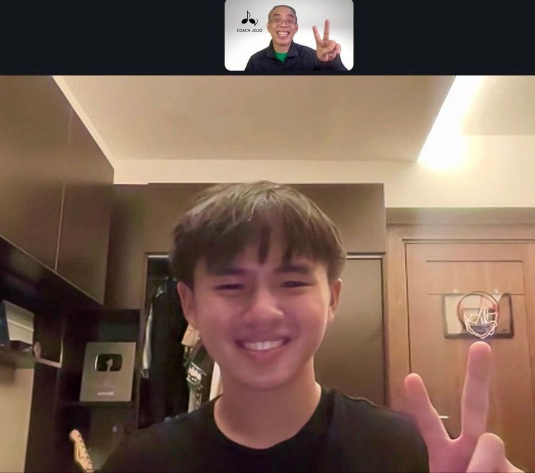 Sony Music Artist Shoti drills the basics with voice coach Jojo Acosta ...