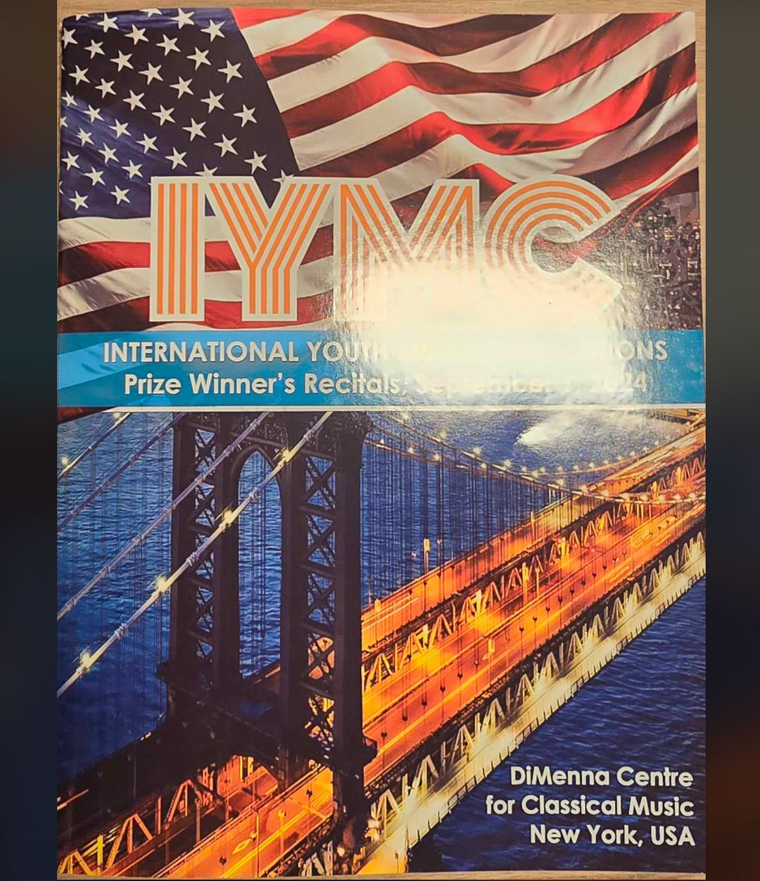 Zda Sumbillo performs at the IYMC Recital in New York USA; IYMC hails ...