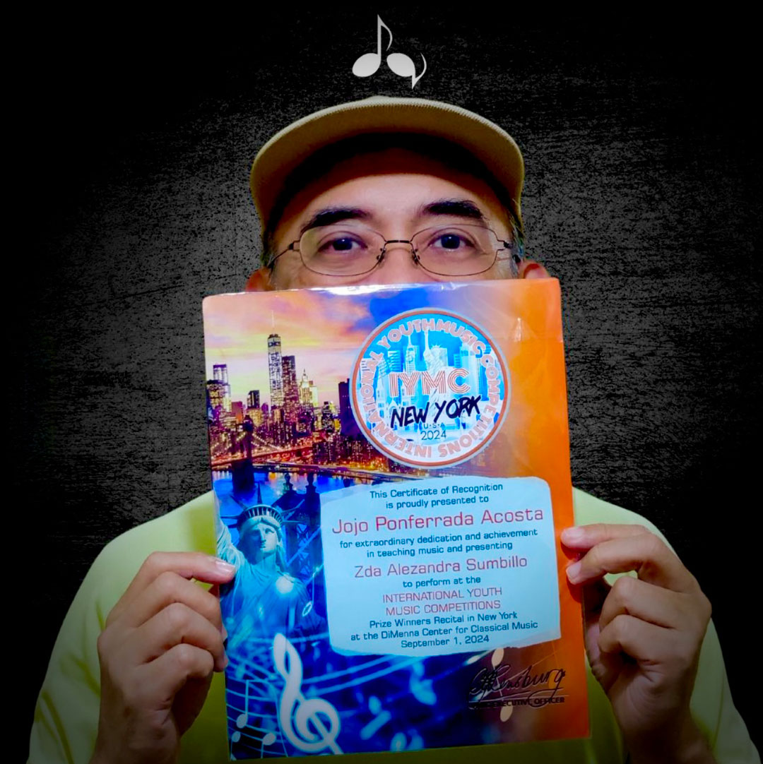 Zda Sumbillo performs at the IYMC Recital in New York USA; IYMC hails ...